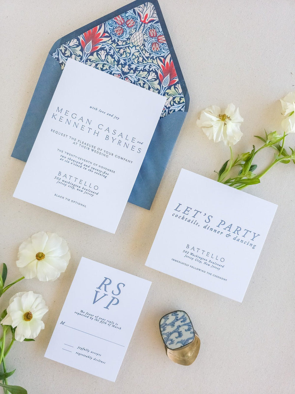 Modern Romantic Invitation Suite – Soft, Elegant, and Full of Color