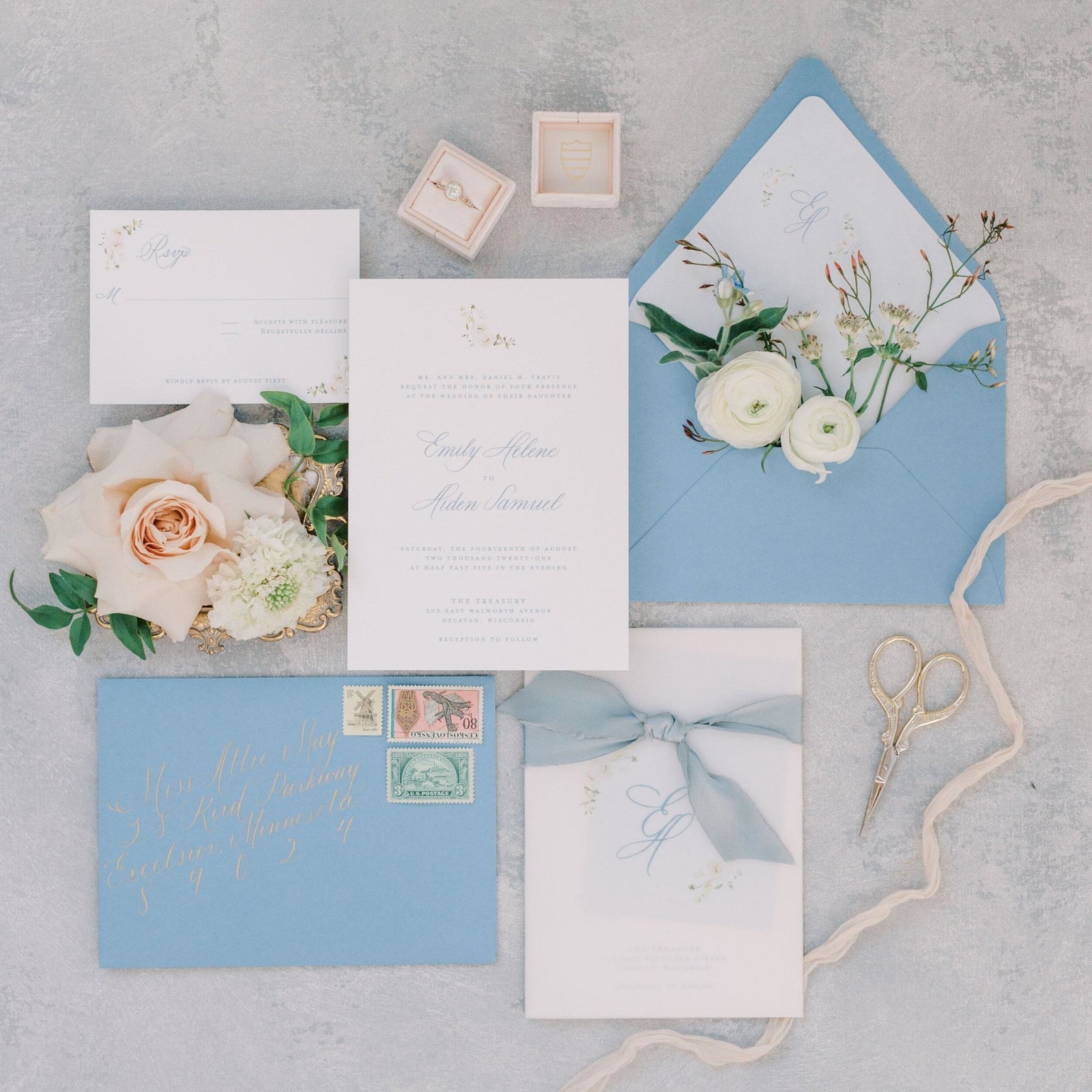 Spring Wedding Invitations