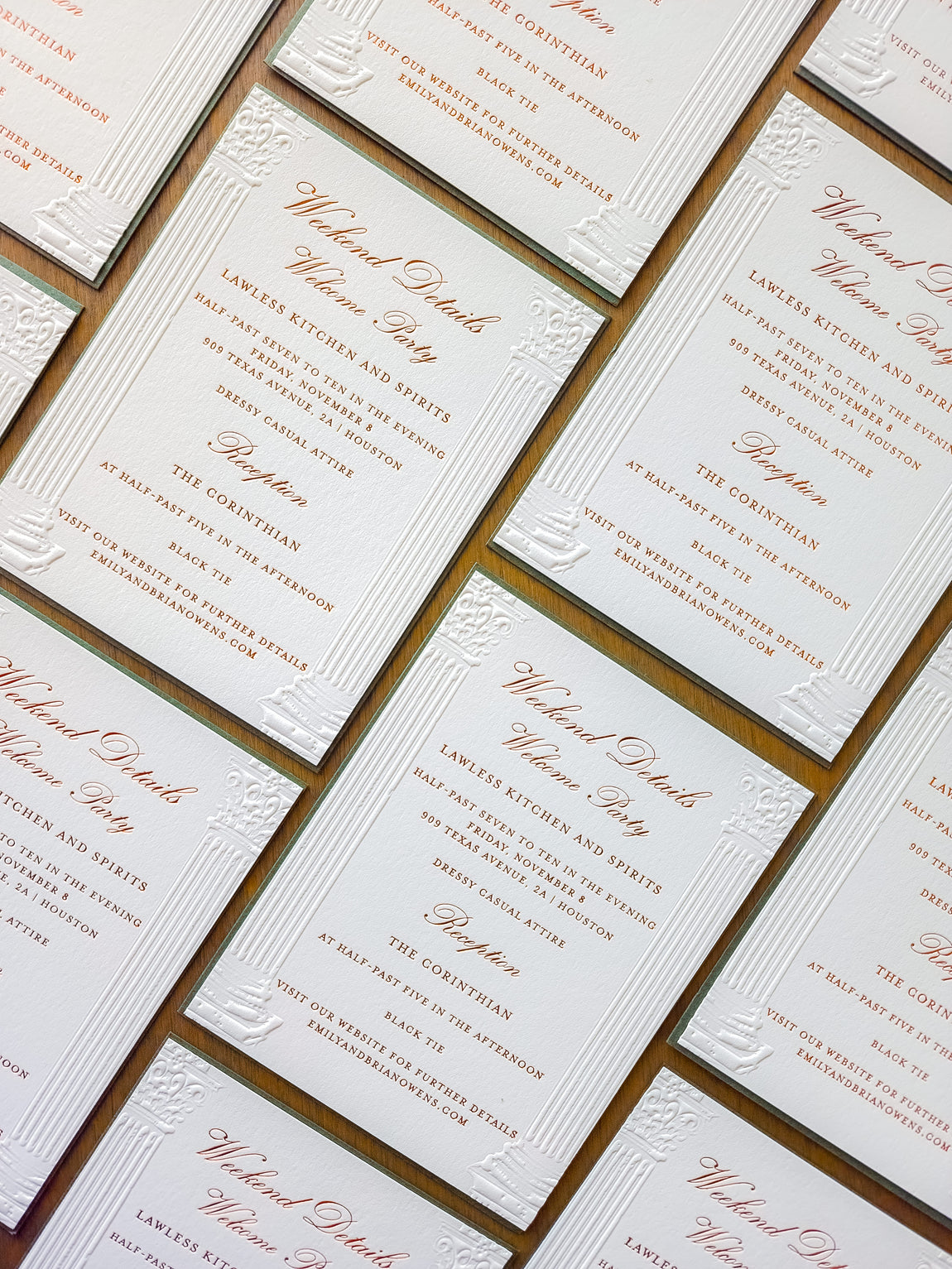 Semi-Custom Wedding Invitations