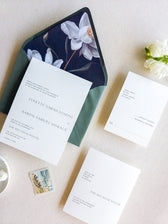 Simple Modern Wedding Invitations | Elegant, Minimalist Designs