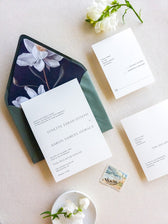 Simple Modern Wedding Invitations | Elegant, Minimalist Designs